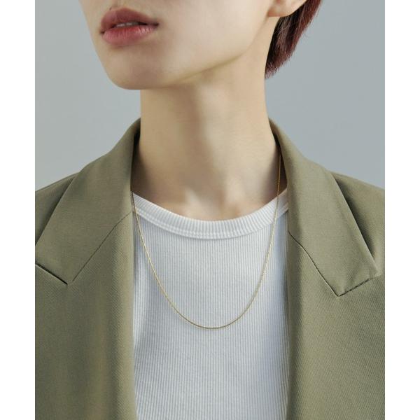 ZOZO問い合わせ番号:84798712ショップ:GOLDY，ゴールディブランド:GOLDY，ゴールディ商品名:【金属アレルギー軽減】スキニー チェーン スライド ステンレス ネックレスカテゴリ:アクセサリー>ネックレスブランド品番:...