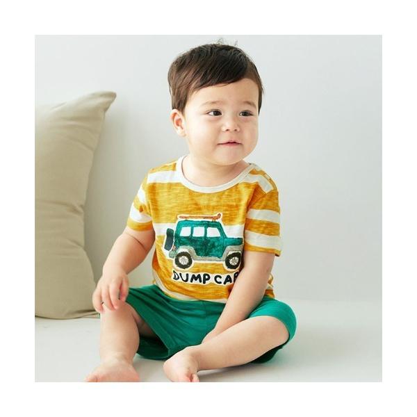 『タイムセール実施中』ZOZO問い合わせ番号:84801133ショップ:Auntie Rosa，アンティローザブランド:unifriend，ユニフレンド商品名:ダンプカーパジャマキッズ半袖カテゴリ:ルームウェア>ルームウェア/パジャマ...