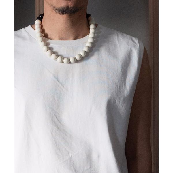 ZOZO問い合わせ番号:84802269ショップ:MR.OLIVE，ミスターオリーブブランド:WALK IN CLOSET，ウォークインクローゼット商品名:【 SENTI 】2025 WOOD BEADS ””JYUZU”” NECKLAC...
