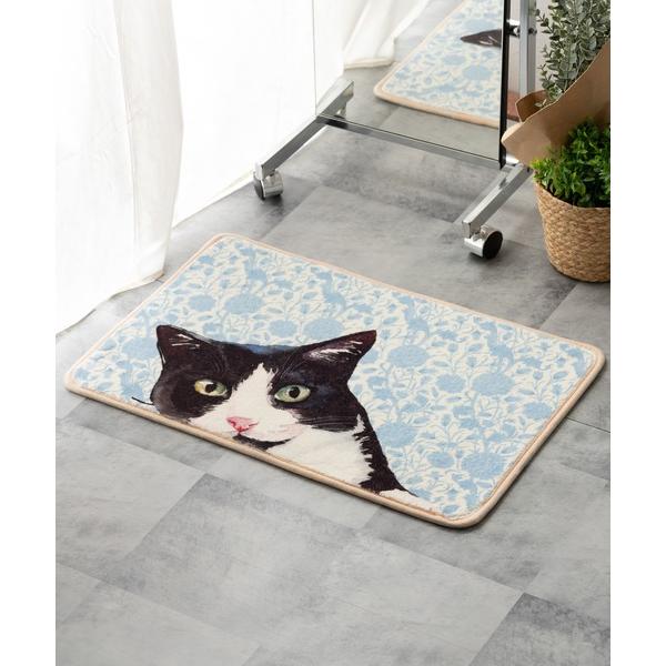 『タイムセール実施中』ZOZO問い合わせ番号:84802786ショップ:ABBEY MARKET，アビーマーケットブランド:Jubilee，ジュビリー商品名:もこもこ起毛　犬・猫デザイン マット 40x60cmカテゴリ:インテリア>ラ...