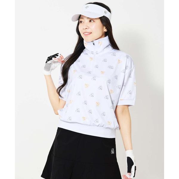 『タイムセール実施中』ZOZO問い合わせ番号:84802908ショップ:TopIsm，トップイズムブランド:TopIsm，トップイズム商品名:ハーフジップ ポロシャツ トップス レギュラー丈 半袖 ゴルフウェア レディースカテゴリ:アウトド...