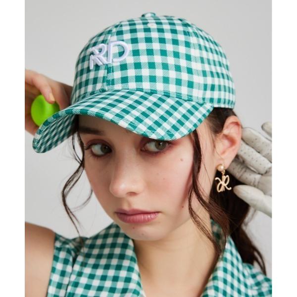 『タイムセール実施中』ZOZO問い合わせ番号:84803618ショップ:rienda，リエンダブランド:RIENDA GOLF，リエンダゴルフ，rienda，リエンダ商品名:【RIENDA GOLF】ギンガムチェックキャップカテゴリ:帽子&...