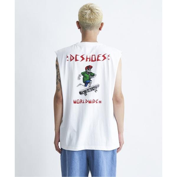 『タイムセール実施中』ZOZO問い合わせ番号:84835185ショップ:DC SHOES，ディーシーブランド:DC SHOES，ディーシーシューズ商品名:24 SKATE SKULL SLEEV/DCマッスルタンクカテゴリ:トップス>...