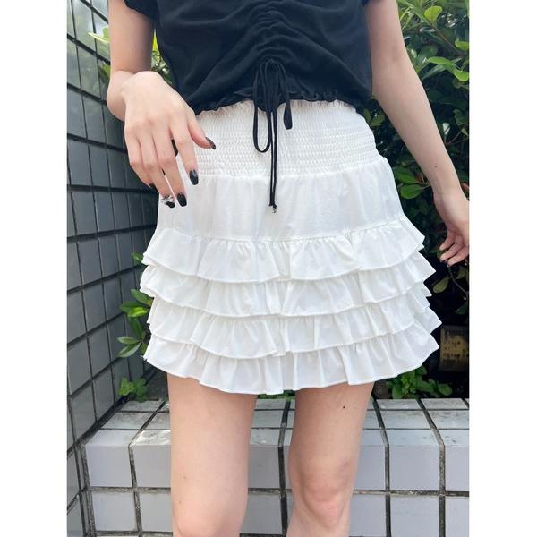 『セール実施中』ZOZO問い合わせ番号:84836521ショップ:WEGO，ウィゴーブランド:PHILLY，フィリー，WEGO，ウィゴー商品名:【PHILLY】ミニティアードフリルスカートカテゴリ:スカート>スカートブランド品番:PW...