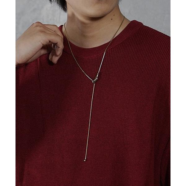 ZOZO問い合わせ番号:84836723ショップ:MinoriTY，マイノリティブランド:MinoriTY，マイノリティ商品名:【MinoriTY select】選べるネックレス ループタイ シルバー ゴールド アクセサリー メンズ ウィメ...
