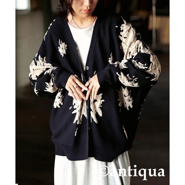 ZOZO問い合わせ番号:84868606ショップ:antiqua，アンティカブランド:antiqua，アンティカ商品名:花柄ドルマンカーディガンカテゴリ:トップス>カーディガン/ボレロブランド品番:PN-00492素材:レーヨン：50...