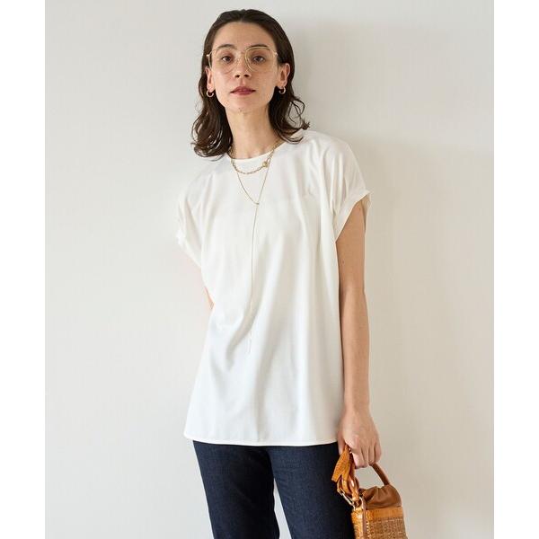 『セール実施中』ZOZO問い合わせ番号:84901629ショップ:UNFILO，アンフィーロブランド:UNFILO，アンフィーロ商品名:BEAUTY FORM タックスリーブTシャツカテゴリ:トップス>Tシャツ/カットソーブランド品番...