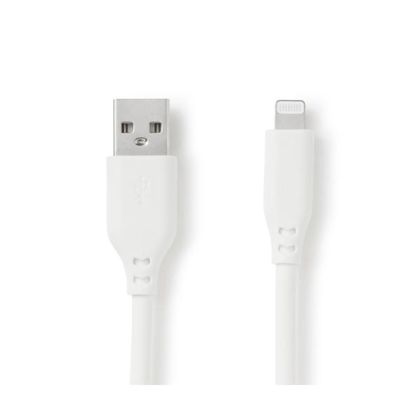 ZOZO問い合わせ番号:84901672ショップ:無印良品，ムジルシリョウヒンブランド:無印良品，ムジルシリョウヒン商品名:やわらかくて絡まりにくいライトニングケーブル１ｍ　ＵＳＢ−Ａ／Ｌｉｇｈｔｎｉｎｇ　白／ＭＪ−ＵＣ１ＡＴＬ−Ｗカテゴリ...
