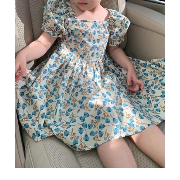 ZOZO問い合わせ番号:84902805ショップ:MANGROVE，マングローブブランド:Tickle，ティックル，MANGROVE，マングローブ商品名:リバティフラワーパフスリーブサマードレスカテゴリ:ワンピース/ドレス>ワンピース...