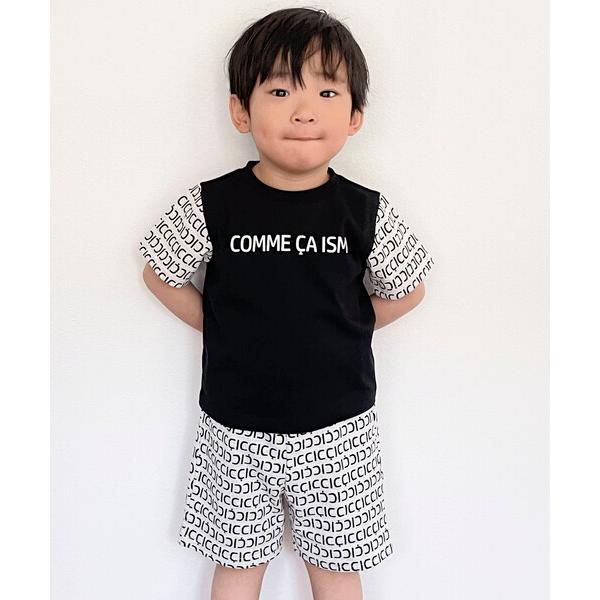 『タイムセール実施中』※このアイテムは返品・交換対象外商品です。ZOZO問い合わせ番号:84934302ショップ:COMME CA ISM，コムサイズムブランド:COMME CA ISM，コムサイズム商品名:半袖Tシャツ・ハーフパンツの入っ...