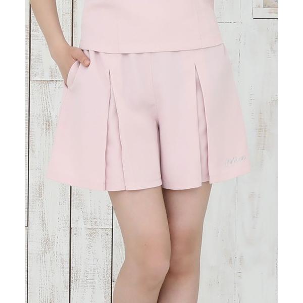 『タイムセール実施中』ZOZO問い合わせ番号:84995640ショップ:BABYDOLL，ベビードールブランド:PINKHUNT，ピンクハント商品名:PINKHUNT ピンクハント タック入り キュロットショートパンツ 9551K（トップス...