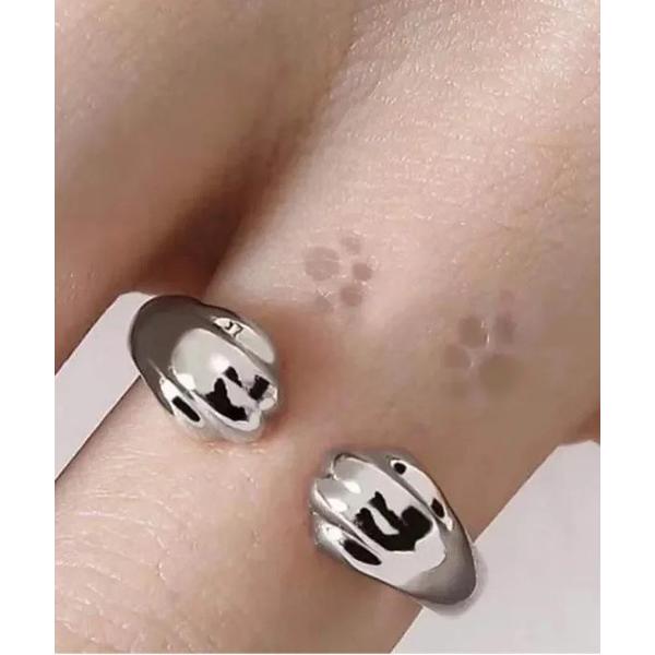 『タイムセール実施中』ZOZO問い合わせ番号:84996336ショップ:Port，ポートブランド:Port，ポート商品名:【 Port / ポート 】 ぎゅっと 肉球 にゃんこ リング / 猫 ネコ ( フリーサイズ )カテゴリ:アクセサリ...