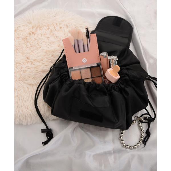 ZOZO問い合わせ番号:85028470ショップ:Mayree，メイリーブランド:Mayree，メイリー商品名:【float】《大容量》 シルバーチェーン 巾着型 旅行 コスメ収納 バニティポーチカテゴリ:財布/小物>ポーチブランド品...