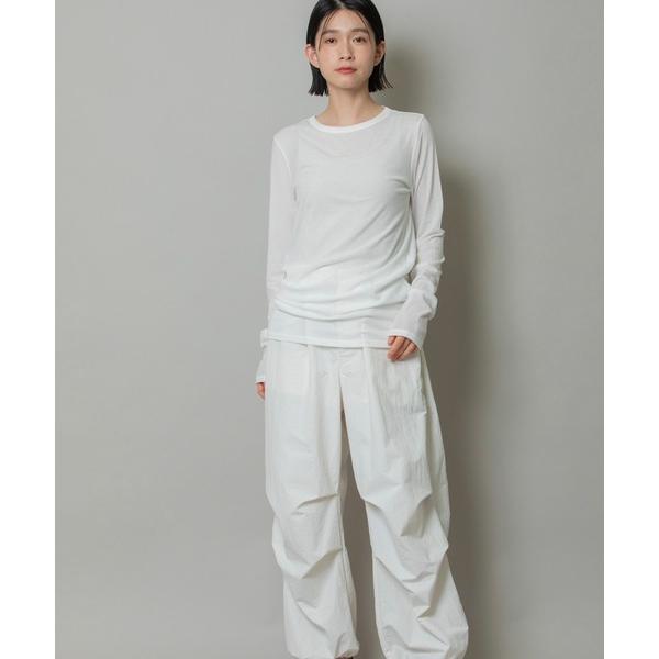 ZOZO問い合わせ番号:85030864ショップ:Munich，ミューニックブランド:Munich，ミューニック商品名:シアーストレッチリブクルーネックプルオーバーカテゴリ:トップス>Tシャツ/カットソーブランド品番:MN242U17...