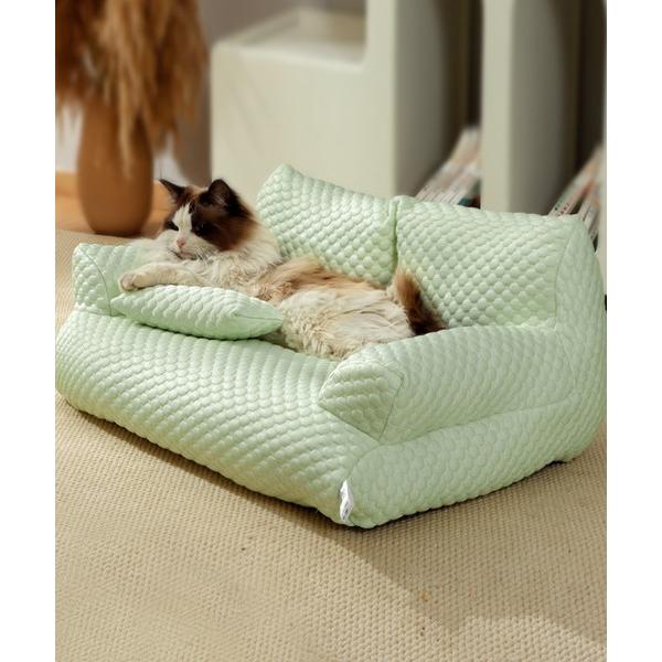 『タイムセール実施中』※このアイテムは返品・交換対象外商品です。ZOZO問い合わせ番号:85062475ショップ:aimoha，アイモハブランド:aimoha，アイモハ商品名:涼しい　ポコポコ　ペットソファーカテゴリ:ペットグッズ>ペ...