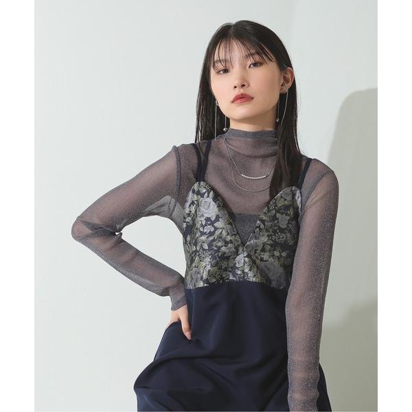 『セール実施中』ZOZO問い合わせ番号:85063179ショップ:Kana，カナブランド:Kana，カナ商品名:ラメ シアー トップス 花柄ワンピ ２点セット パーティードレス マタニティー 妊婦 結婚式 お呼ばれ オケージョンカテゴリ:ワ...