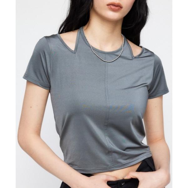 『セール実施中』ZOZO問い合わせ番号:85097444ショップ:LAGUA GEM，ラグア ジェムブランド:LAGUA GEM，ラグアジェム商品名:HOLTER NECK GLOW トップスカテゴリ:トップス>Tシャツ/カットソーブ...