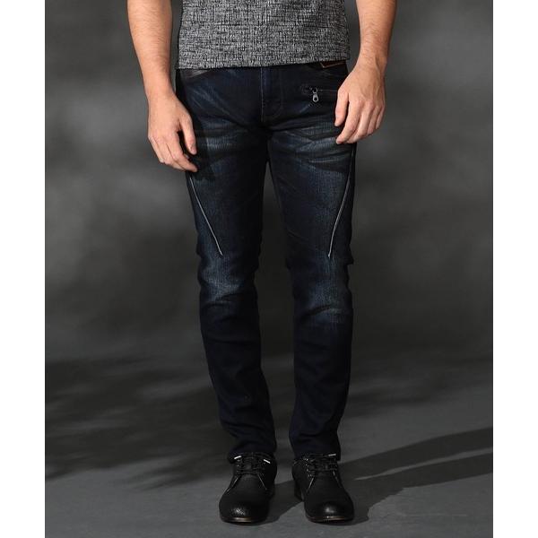 『タイムセール実施中』ZOZO問い合わせ番号:85099011ショップ:NICOLE，ニコルブランド:HIDEAWAYS NICOLE，ハイダウェイニコル商品名:バイロフトストレッチデニムパンツカテゴリ:パンツ>デニムパンツブランド品...