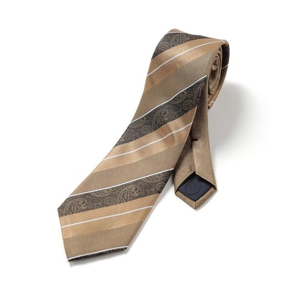 『セール実施中』ZOZO問い合わせ番号:85099128ショップ:MEN'S BIGI，メンズビギブランド:CROWDED CLOSET，クラウデッドクローゼット商品名:＜クレリックタイ＞シャドーペイズリー/ピンドット柄カテゴリ:フォーマル...