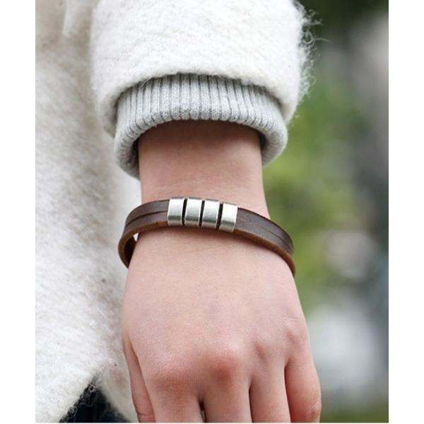 ZOZO問い合わせ番号:85100915ショップ:Fun &amp; Daily，ファンアンドデイリーブランド:Fun &amp; Daily，ファンアンドデイリー商品名:F＆D : Parts Leather Braceletカテゴリ:ア...