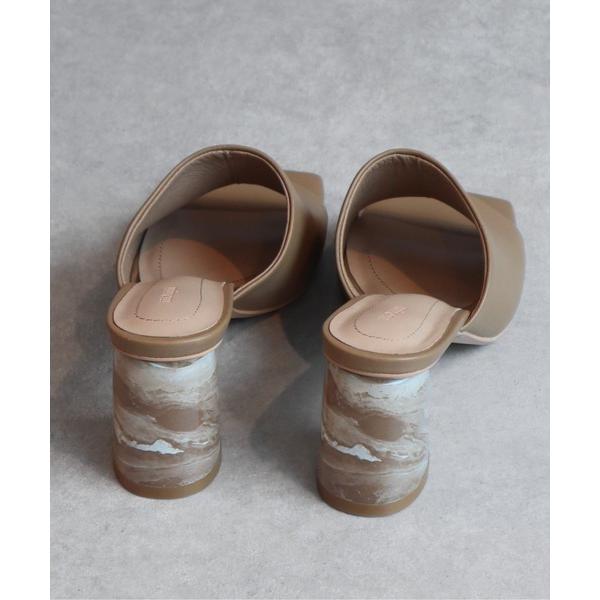 ZOZO問い合わせ番号:85100928ショップ:210nouve，トゥージュヌーブブランド:mirem，ミレム商品名:Marble heel sandalsカテゴリ:シューズ>サンダルブランド品番:SSX22-MI155素材:甲材：...