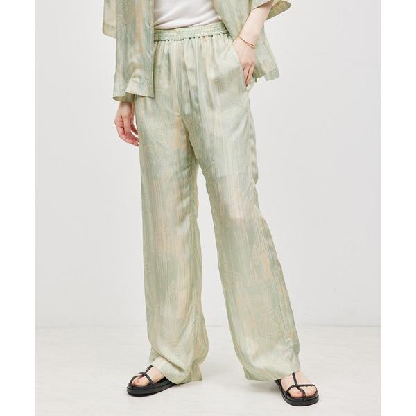 『セール実施中』ZOZO問い合わせ番号:85101779ショップ:ROPE'，ロぺブランド:ROPE'，ロペ商品名:【IPEKER】ニュアンスボタニカルイージーパンツカテゴリ:パンツ>その他パンツブランド品番:2024-A-GGS24...