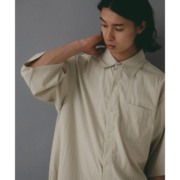『タイムセール実施中』ZOZO問い合わせ番号:85132055ショップ:UNIIT，ユニットブランド:brknhome，ブロークンホーム，UNIIT，ユニット商品名:【brknhome/ブロークンホーム】タスランナイロン 半袖ワイドシャツカ...