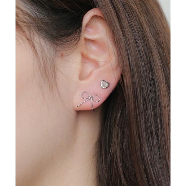 ※このアイテムは返品・交換対象外商品です。ZOZO問い合わせ番号:85194969ショップ:TONE，トーンブランド:tone，トーン商品名:【Peony/ピオニー】/小ぶり　リボンピアスセットカテゴリ:アクセサリー>ピアス（両耳用）...