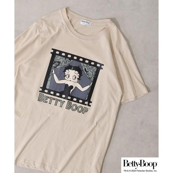 『タイムセール実施中』ZOZO問い合わせ番号:85195625ショップ:FUNALIVE，ファンアライブブランド:BETTY BOOP，ベティ・ブープ，FUNALIVE，ファンアライブ商品名:BETTY BOOP（TM） プリント半袖Tシャ...