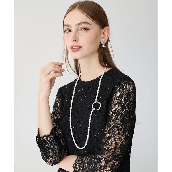 『セール実施中』ZOZO問い合わせ番号:85259762ショップ:23区，ニジュウサンクブランド:23区，ニジュウサンク商品名:【APPLAUDIR】2WAY クリッカー パールネックレスカテゴリ:アクセサリー>ネックレスブランド品番...