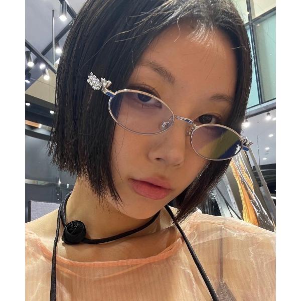 『タイムセール実施中』ZOZO問い合わせ番号:85260372ショップ:Mayree，メイリーブランド:almo，アルモ，Mayree，メイリー商品名:【LAMPOON】ビジューメガネカテゴリ:ファッション雑貨>メガネブランド品番:L...