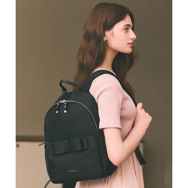 ZOZO問い合わせ番号:85293239ショップ:TOCCA，トッカブランド:TOCCA，トッカ商品名:RIBBON BRICK BACKPACK バックパックカテゴリ:バッグ>バックパック/リュックブランド品番:BOTZCW0176...