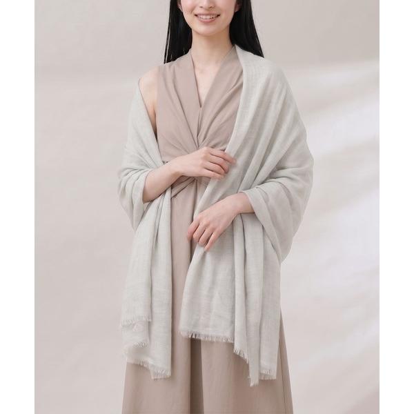 ZOZO問い合わせ番号:85293828ショップ:三京商会，サンキョウショウカイブランド:sankyo shokai，サンキョウショウカイ商品名:リネン カシミヤ夏UVストール 薄手カテゴリ:ファッション雑貨>ストール/ショールブラン...