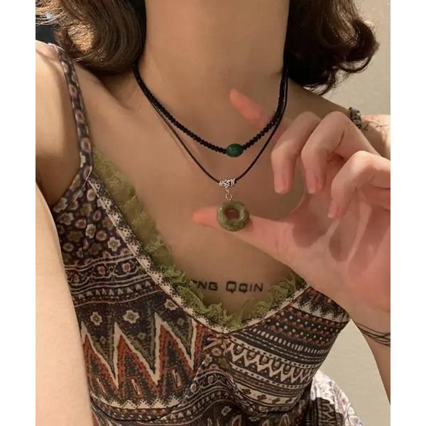 『タイムセール実施中』ZOZO問い合わせ番号:85294280ショップ:Port，ポートブランド:Port，ポート商品名:【 Port / ポート 】 ボヘミアン モチーフ ネックレス / バタフライ / リーフ / ストーン風カテゴリ:ア...