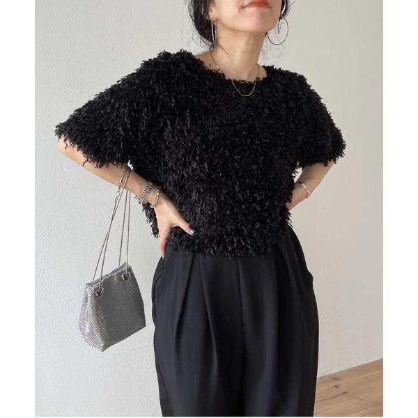 ZOZO問い合わせ番号:85327682ショップ:properson，プロパーソンブランド:wee9s，ウィークス商品名:fringe mop tee / フリンジモップティーカテゴリ:トップス>Tシャツ/カットソーブランド品番:w0...