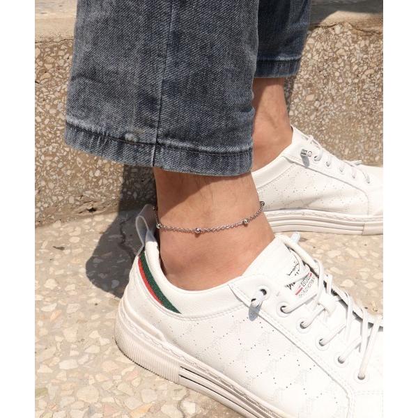 『セール実施中』ZOZO問い合わせ番号:85329498ショップ:Outfitter lab，アウトフィッターラボブランド:4INT.，フォイント商品名:チェーンアンクレット / サージカルステンレス316L (金属アレルギー対応)カテゴリ...