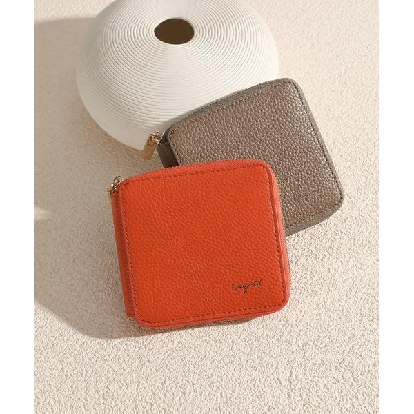 『セール実施中』ZOZO問い合わせ番号:85329600ショップ:style code，スタイルコードブランド:Ungrid，アングリッド商品名:【Ungrid/アングリッド】牛革　ラウンドファスナー二つ折りミニ財布カテゴリ:財布/小物&g...