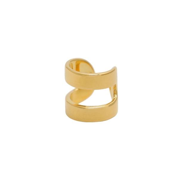 ZOZO問い合わせ番号:85362346ショップ:MASSIVE STORE，マッシブストアブランド:YArKA，ヤーカ商品名:【YArKA/ヤーカ】two line flat bar ear cuff [drr4] / フラットイヤーカフ...