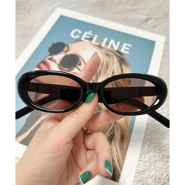 『タイムセール実施中』ZOZO問い合わせ番号:85394171ショップ:CERCA，チェルカブランド:HALEY PESCA，ヘーリーペスカ商品名:HALEY PESCA/オーバルフレーム　Y2Kビジュー付きサングラスカテゴリ:ファッション...