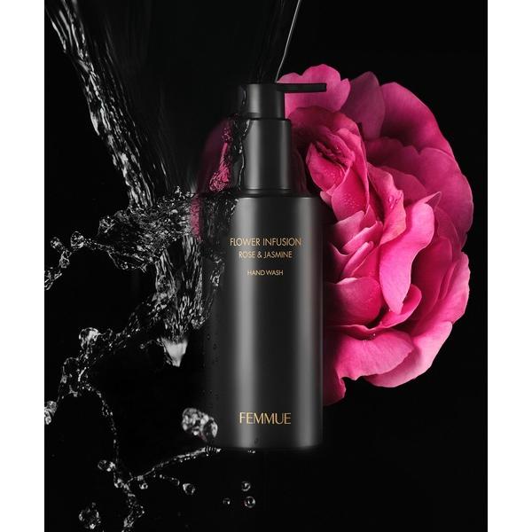※このアイテムは返品・交換対象外商品です。コスメ商品ZOZO問い合わせ番号:85394372ショップ:FEMMUE，ファミュブランド:FEMMUE，ファミュ商品名:フラワーインフュージョン ハンドウォッシュ RJ (ローズ＆ジャスミン)カテ...