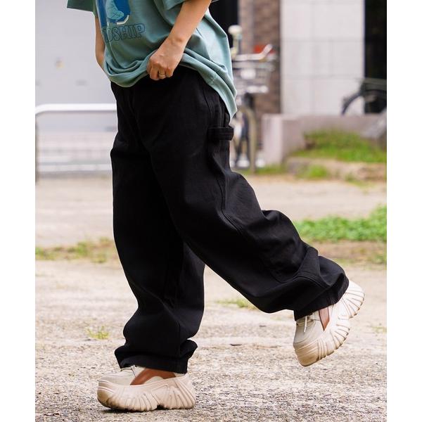 ZOZO問い合わせ番号:85426972ショップ:BIG CITY MARKET，ビッグシティマーケットブランド:Laufer，ロイファー商品名:【Laufer】ワイドストレート カーブ ペインターパンツ / 13oz デニムペインターパン...