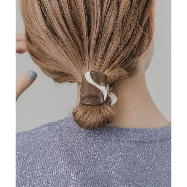 『タイムセール実施中』ZOZO問い合わせ番号:85427098ショップ:URBAN RESEARCH，アーバンリサーチブランド:SMELLY，スメリー商品名:カーブラインクリアバンスカテゴリ:ヘアアクセサリー>バレッタ/ヘアクリップブ...