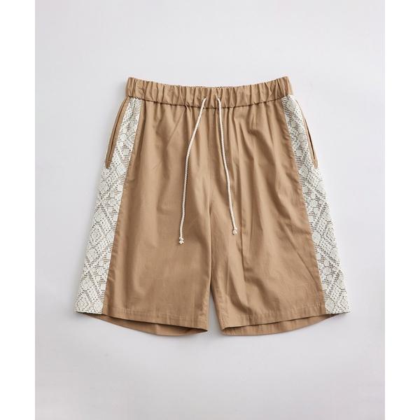 ZOZO問い合わせ番号:85460573ショップ:ADAM ET ROPE'，アダムエロペブランド:ADAM ET ROPE'，アダムエロペ商品名:サイドレース ライン ワイドショーツ / セットアップ対応 / ユニセックスカテゴリ:パンツ...