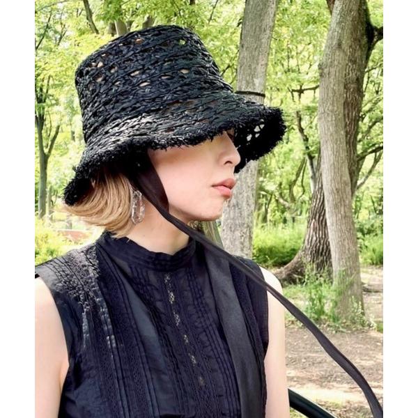 ZOZO問い合わせ番号:85460721ショップ:ORIENT MILLINERY，オリエント ミリナリーブランド:ORIENT MILLINERY，オリエント ミリナリー商品名:PALOMA「パロマ」ラフィア100% レース編みハットカテ...