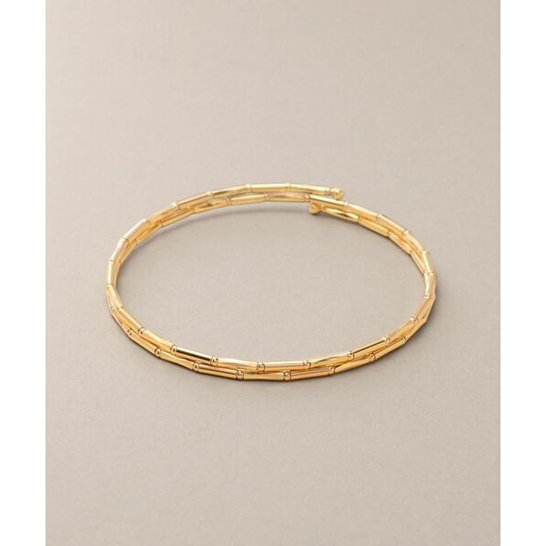 ZOZO問い合わせ番号:85460817ショップ:WORLD ONLINE STORE SELECT，ワールドオンラインストアセレクトブランド:COCOSHNIK，ココシュニック商品名:K18シェイプカットビーズ形状記憶 ブレスレットカテゴ...