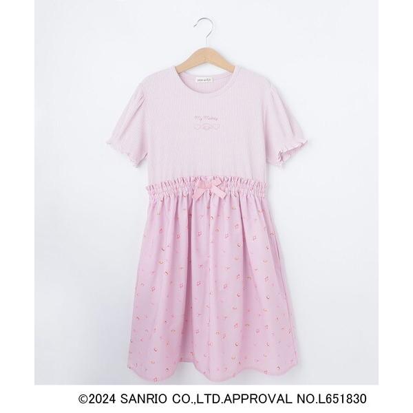 ZOZO問い合わせ番号:85496638ショップ:SHOO・LA・RUE，シューラルーブランド:SHOO・LA・RUE，シューラルー商品名:【サンリオキャラクターズ】パフ袖ドッキングワンピースカテゴリ:ワンピース/ドレス>ワンピースブ...