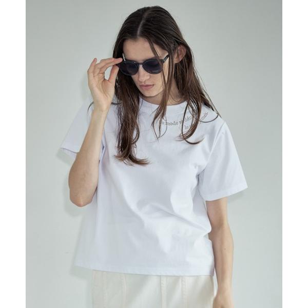 ZOZO問い合わせ番号:85497798ショップ:CREO STORE，クレオストアブランド:Formeque，フォルミーク商品名:【Formeque】ロゴ刺繍Tシャツカテゴリ:トップス>Tシャツ/カットソーブランド品番:2406-F...