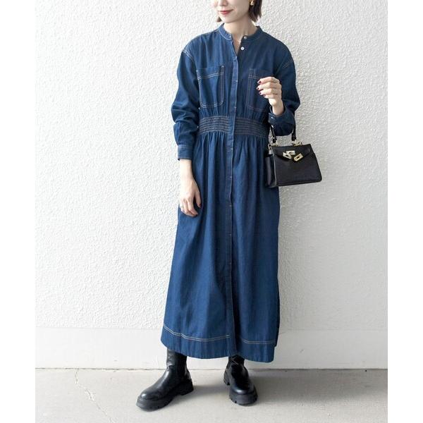 ZOZO問い合わせ番号:85534169ショップ:SHIPS for women，シップス フォー ウィメンブランド:SHIPS any，シップス エニィ，SHIPS，シップス商品名:SHIPS any: シャーリング デニム ポケット ワ...