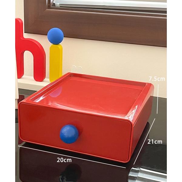 『タイムセール実施中』ZOZO問い合わせ番号:85534740ショップ:aimoha，アイモハブランド:aimoha，アイモハ商品名:カラフル　引き出し　収納ボックスカテゴリ:インテリア>収納グッズブランド品番:mobcr1111a素...