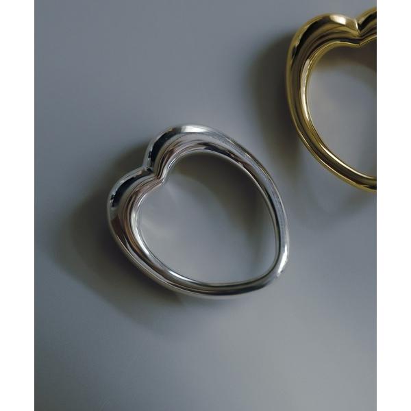 ZOZO問い合わせ番号:85565689ショップ:ISOLATION，アイソレーションブランド:ISOLATION，アイソレーション商品名:【ISOLATION / アイソレーション】Silver925 HEART CURVE RING /...